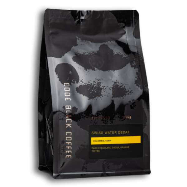 Colombia Swiss Water Decaf Espresso Subscription | Code Black | Beanz
