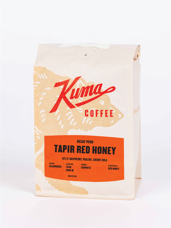Decaf Peru Tapir Red Honey Subscription | Kuma | Beanz