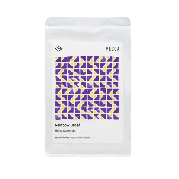 Rainbow Decaf Subscription | Mecca Coffee | Beanz