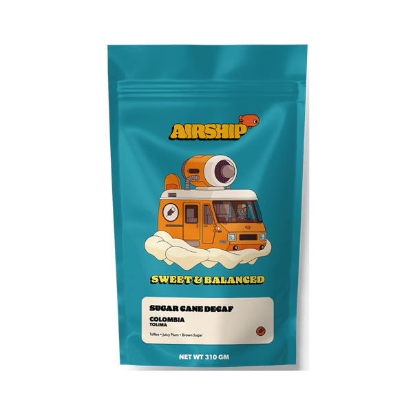 Decaf Colombia Subscription | Airship | Beanz